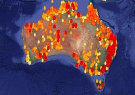 Map : The fires currently burning in Australia. – Infographic.tv ...