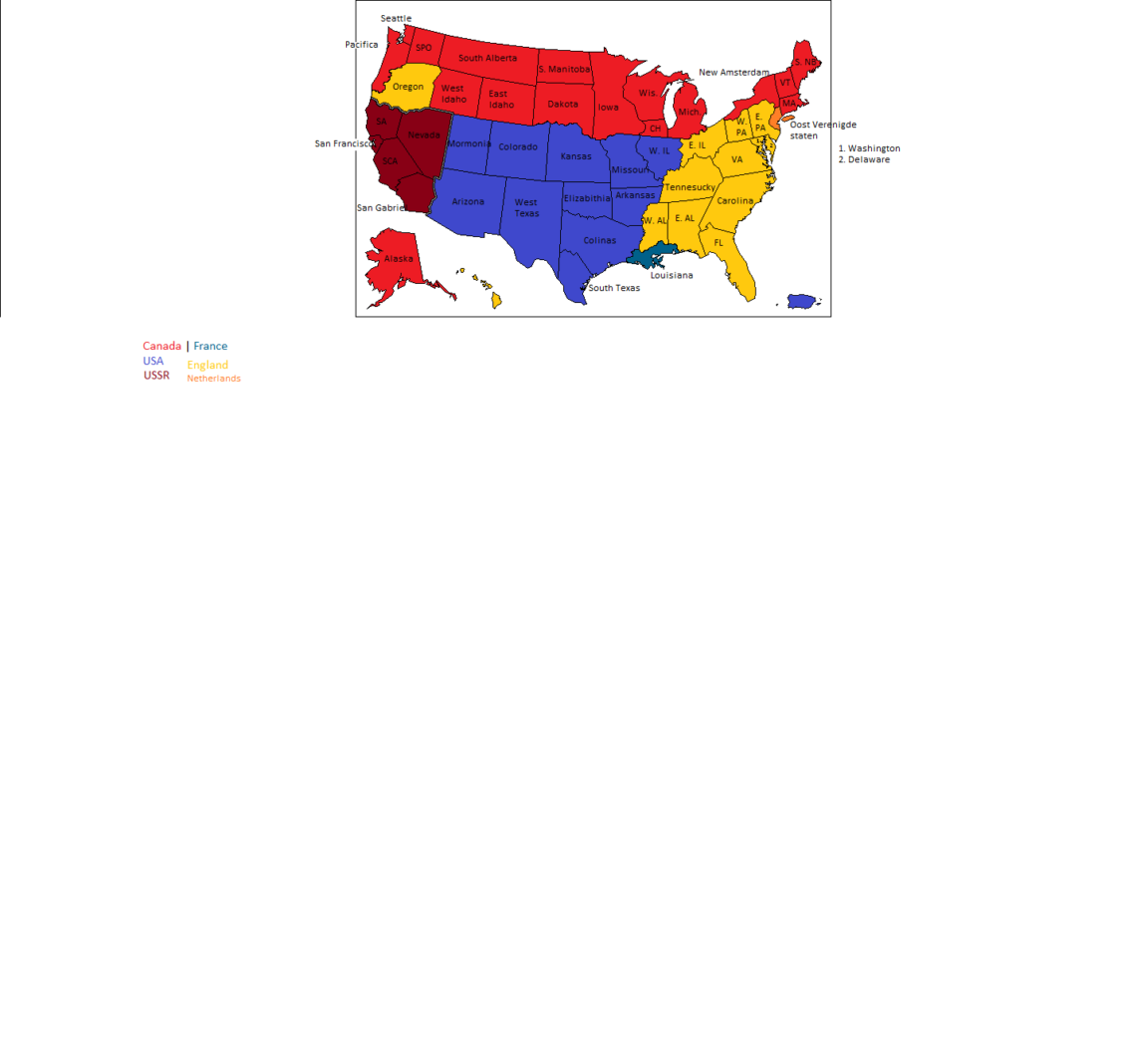 Map : My Fake map of the United States of America – Infographic.tv ...