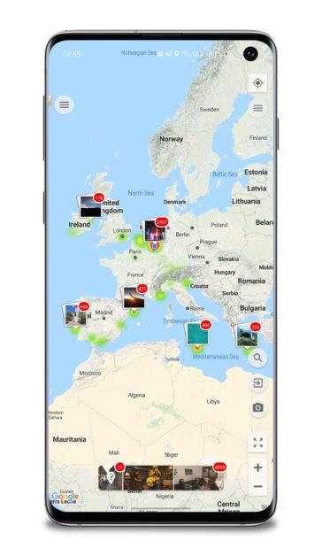 Map : Photo Map App for Android - Infographic.tv - Number one ...