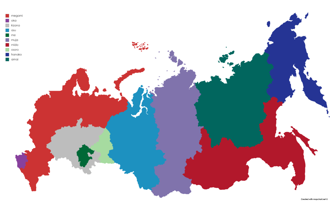 Map : map of rivals in yansim Russia – Infographic.tv – Number one ...