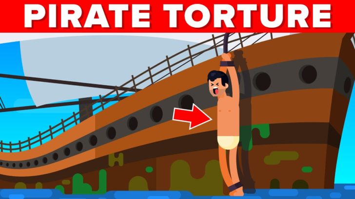 Video Infographic : Keelhauling Pirate Torture – Worst Punishments in ...