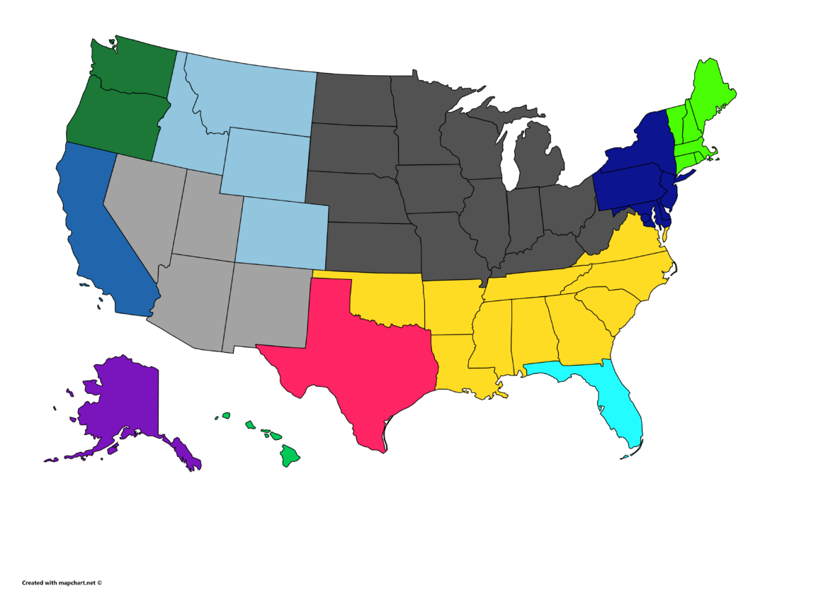 Map : How accurate is this regional map I made? – Infographic.tv ...