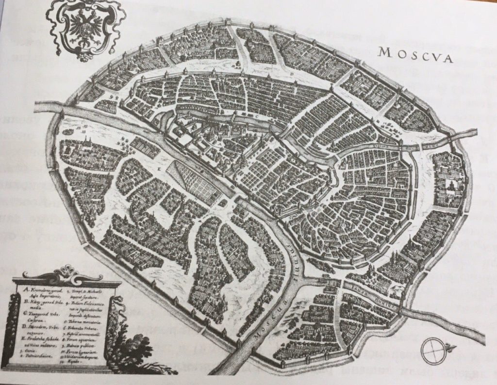 Map : Map of Moscow XVII Century – Infographic.tv – Number one ...