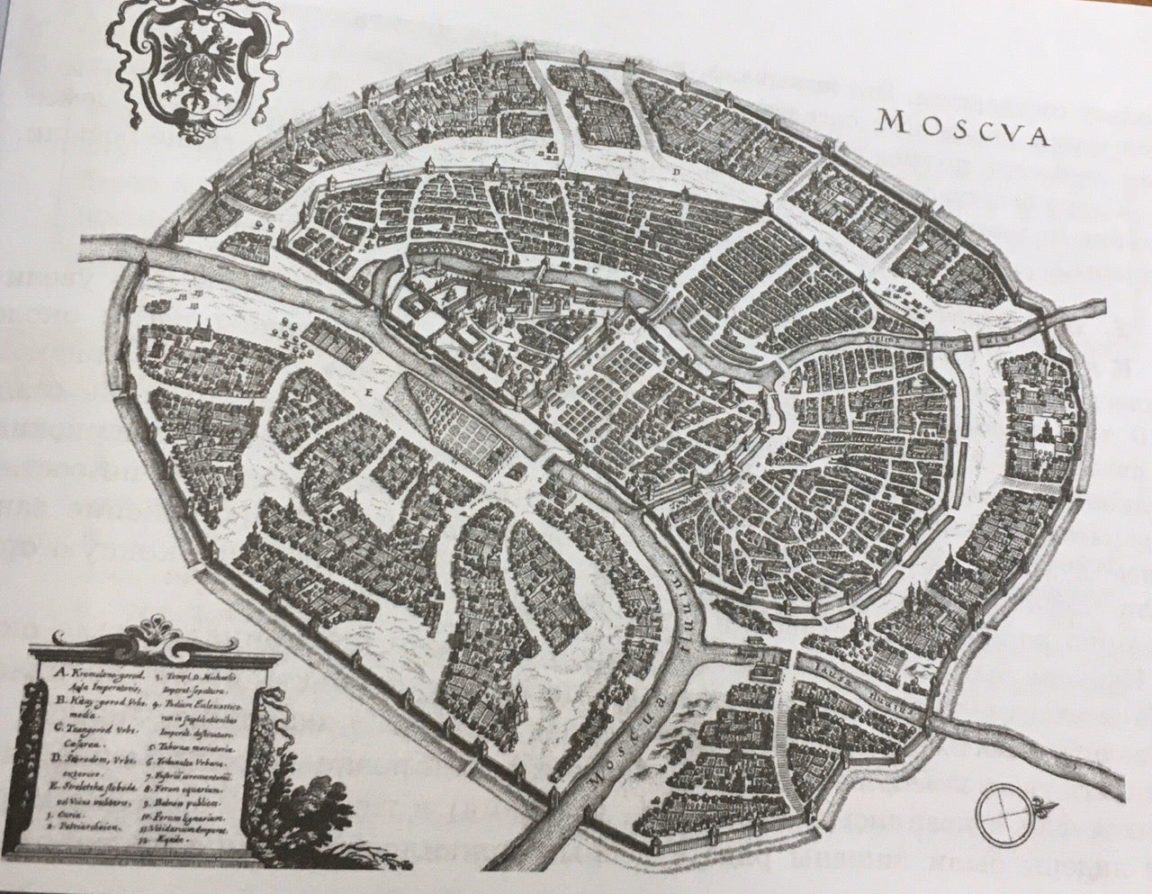 Map : Map of Moscow XVII Century – Infographic.tv – Number one ...