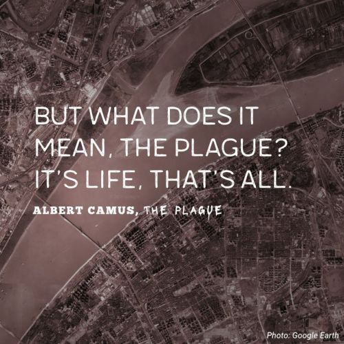 Graph : 💬 But what does it mean, the plague? It’s life, that’s all ...