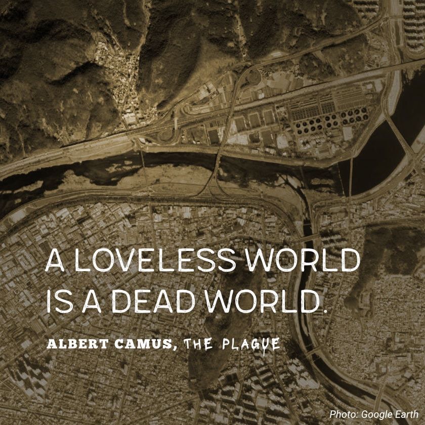 Graph : A loveless world is a dead world. – Albert Camus, The Plague ...