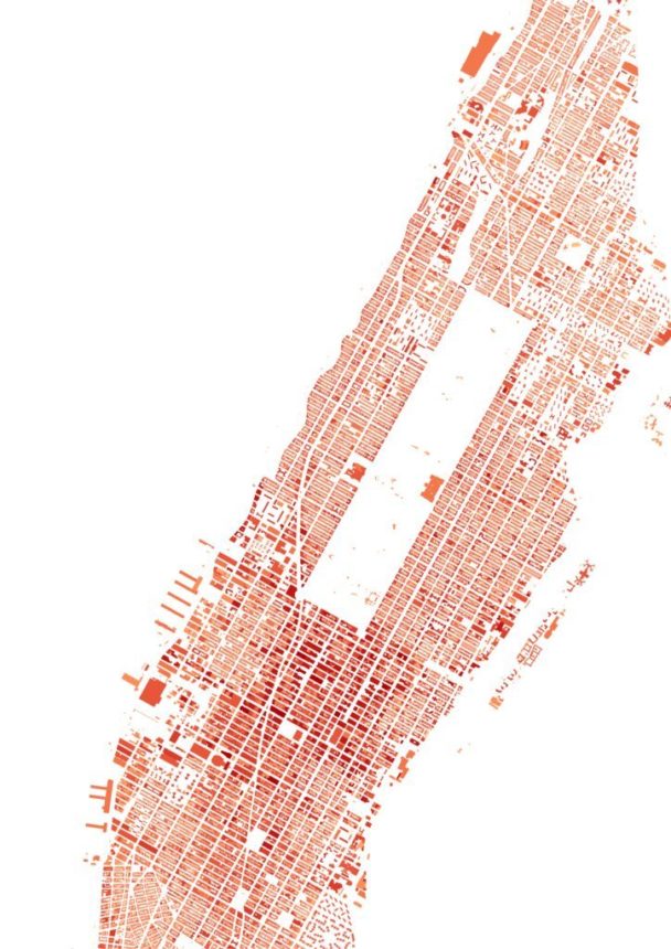 Graph : Manhattan building heights 2562×3624… – Infographic.tv – Number ...