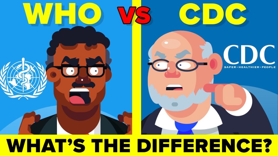 Video Infographic : WHO vs CDC – What Do They Actually Do ...
