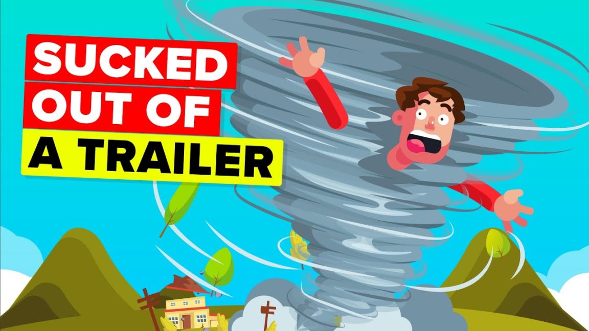 Video Infographic Man Sucked Out Of A Trailer Rides A Tornado
