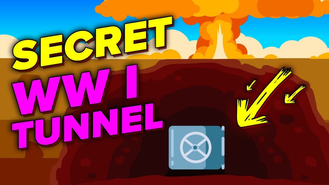 Video Infographic : Secret Underground WW1 Tunnel Leads To Biggest ...