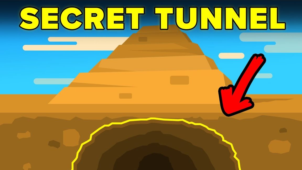 Video Infographic : Secret Tunnel Discovered Under Ancient Pyramid ...