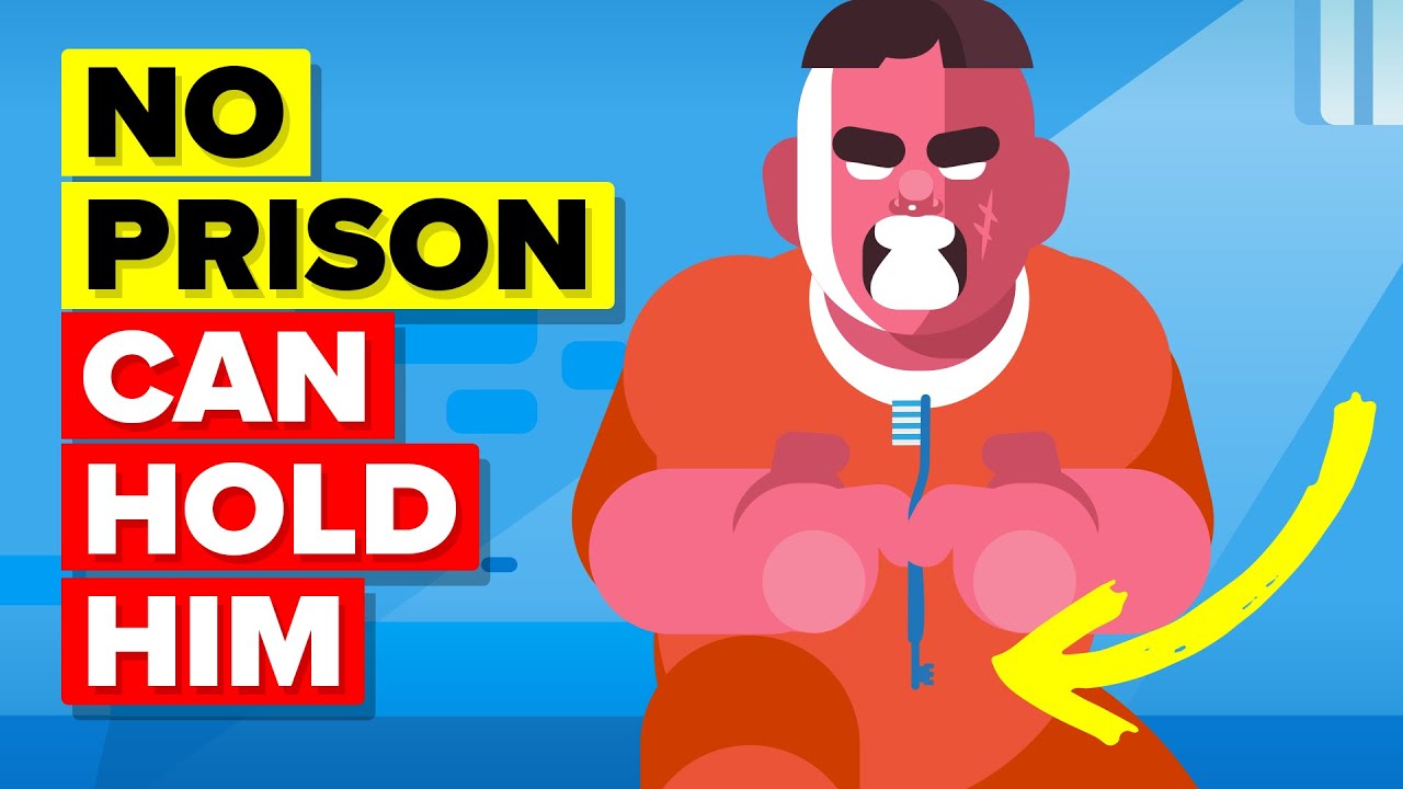 Video Infographic : The Man No Prison Can Keep Locked Up - Infographic ...