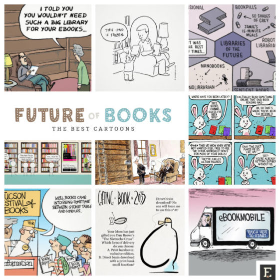 Graph : 😄 The future of #books as seen in cartoons and comic strips ...