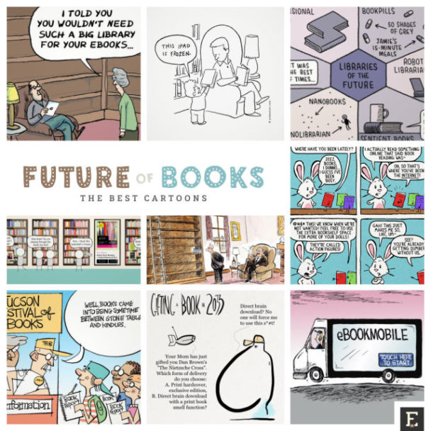 Graph : 😄 The future of #books as seen in cartoons and comic strips ...