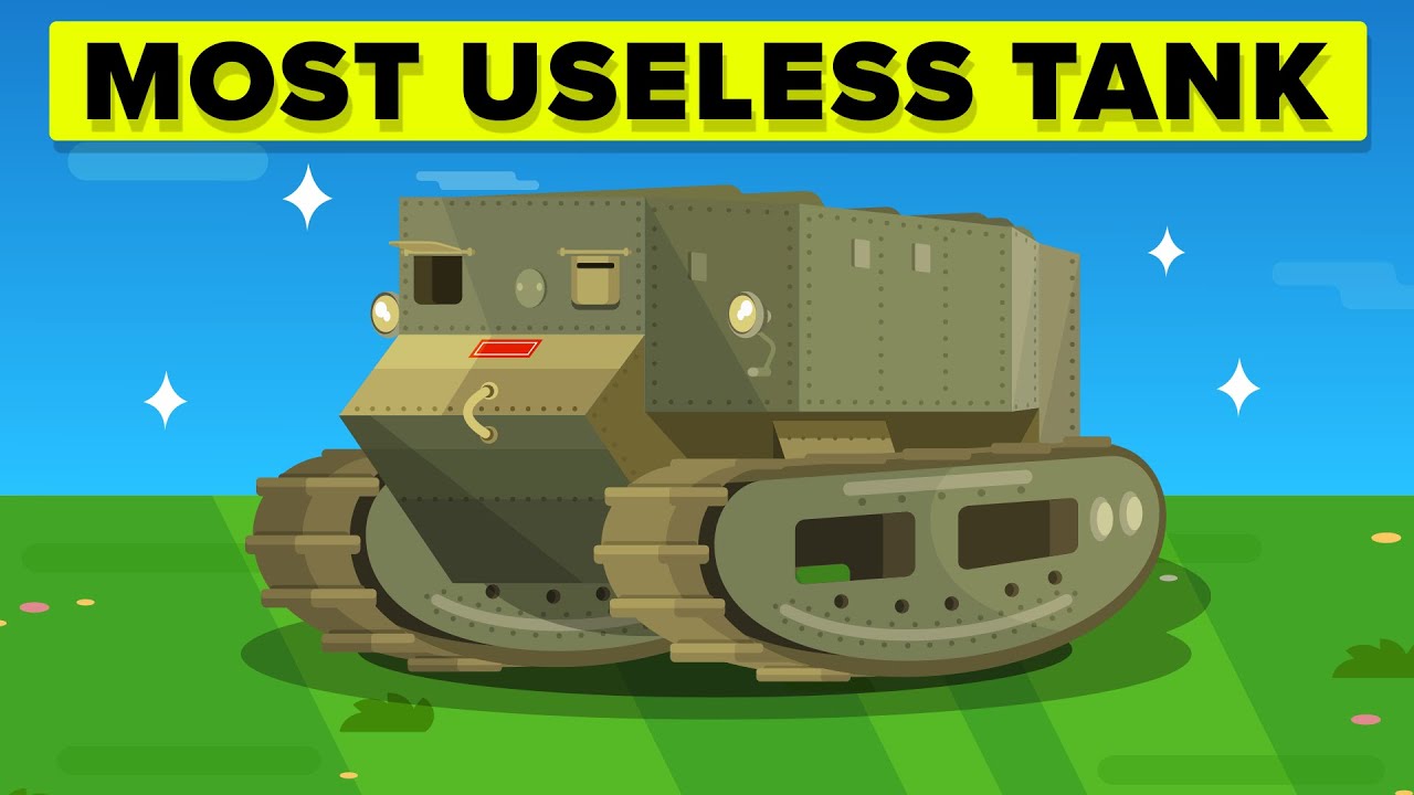 Video Infographic : The Most Useless Tank Ever Made (Little Willie ...