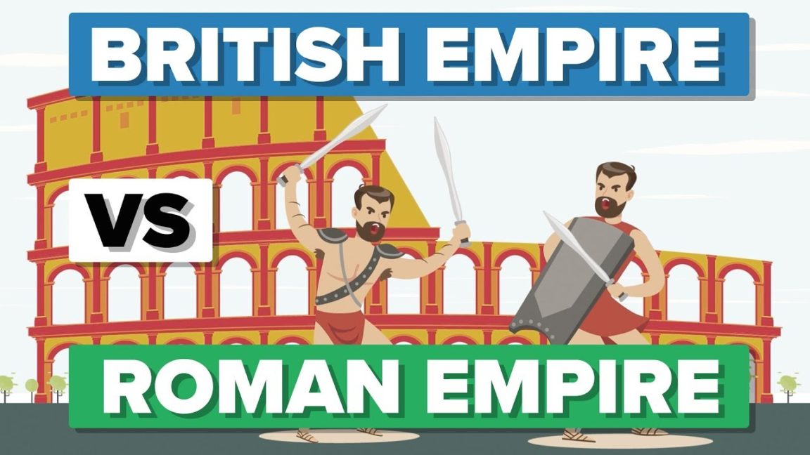 Video Infographic : The British Empire vs The Roman Empire - Historical ...
