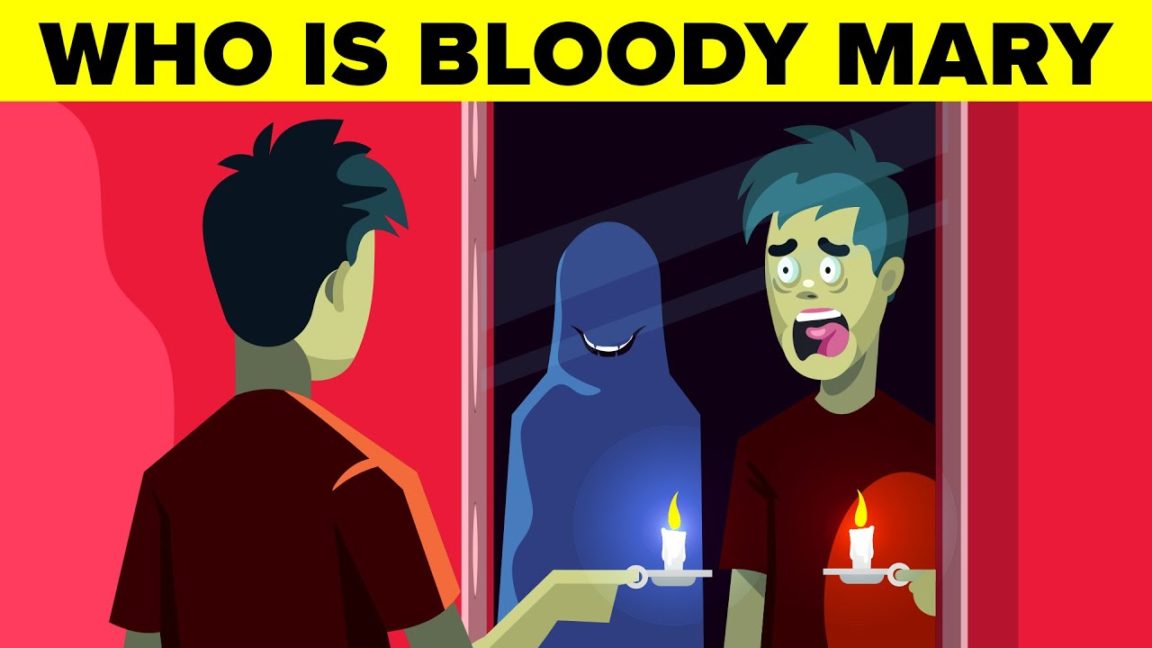 Video Infographic : Who is Bloody Mary – Scary Mirror Demon Explained ...